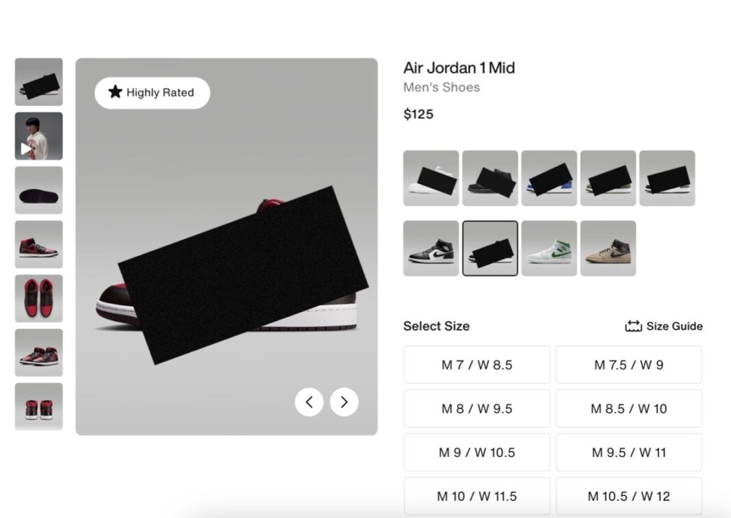 Air Jordan 1 Banned Nike Website