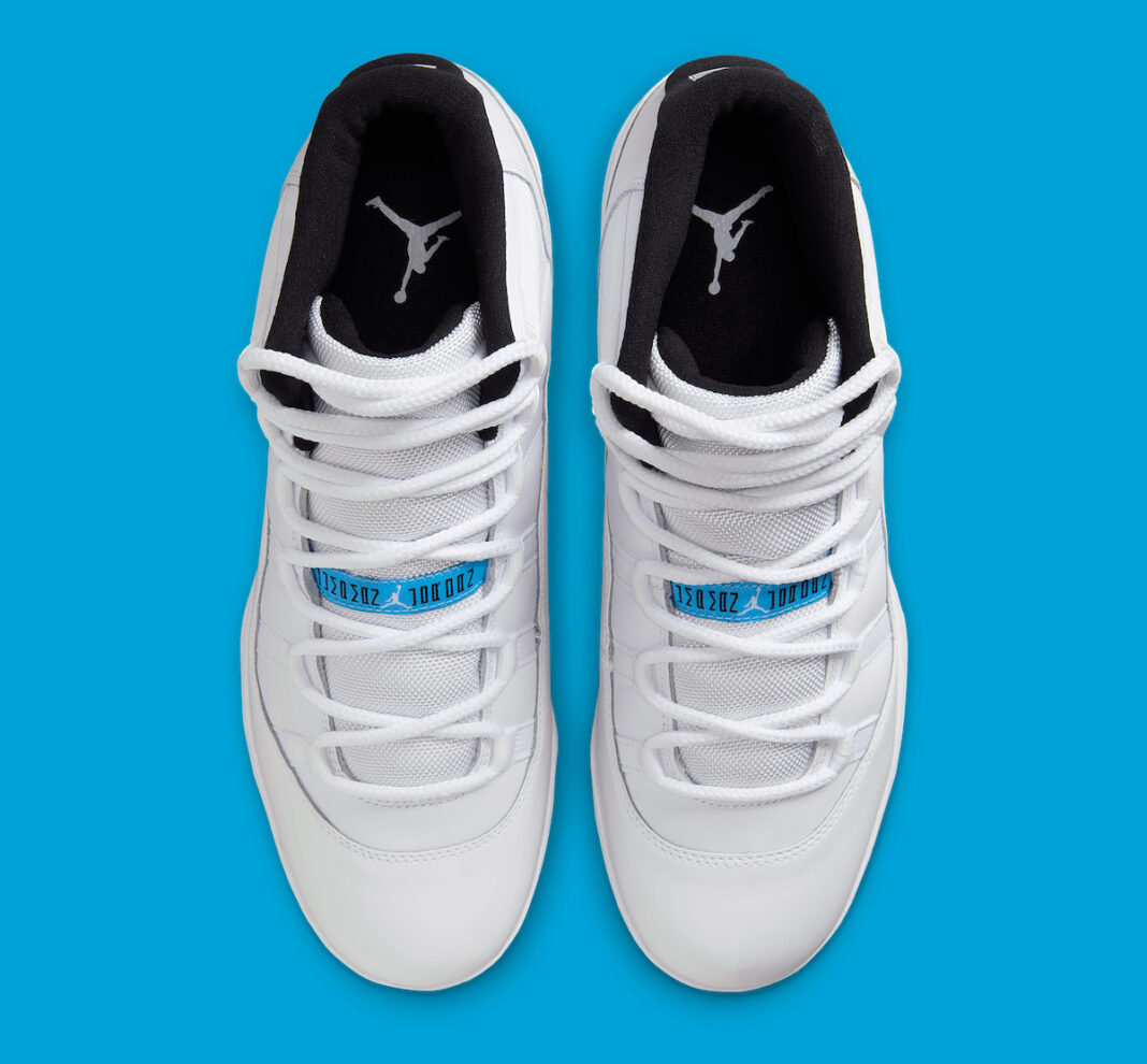 Air Jordan 11 Legend Blue Cleats 2025