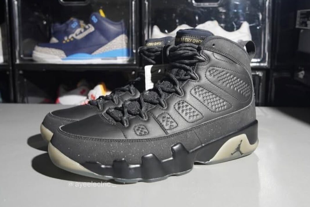 Drake OVO x Air Jordan 9 White Black Samples