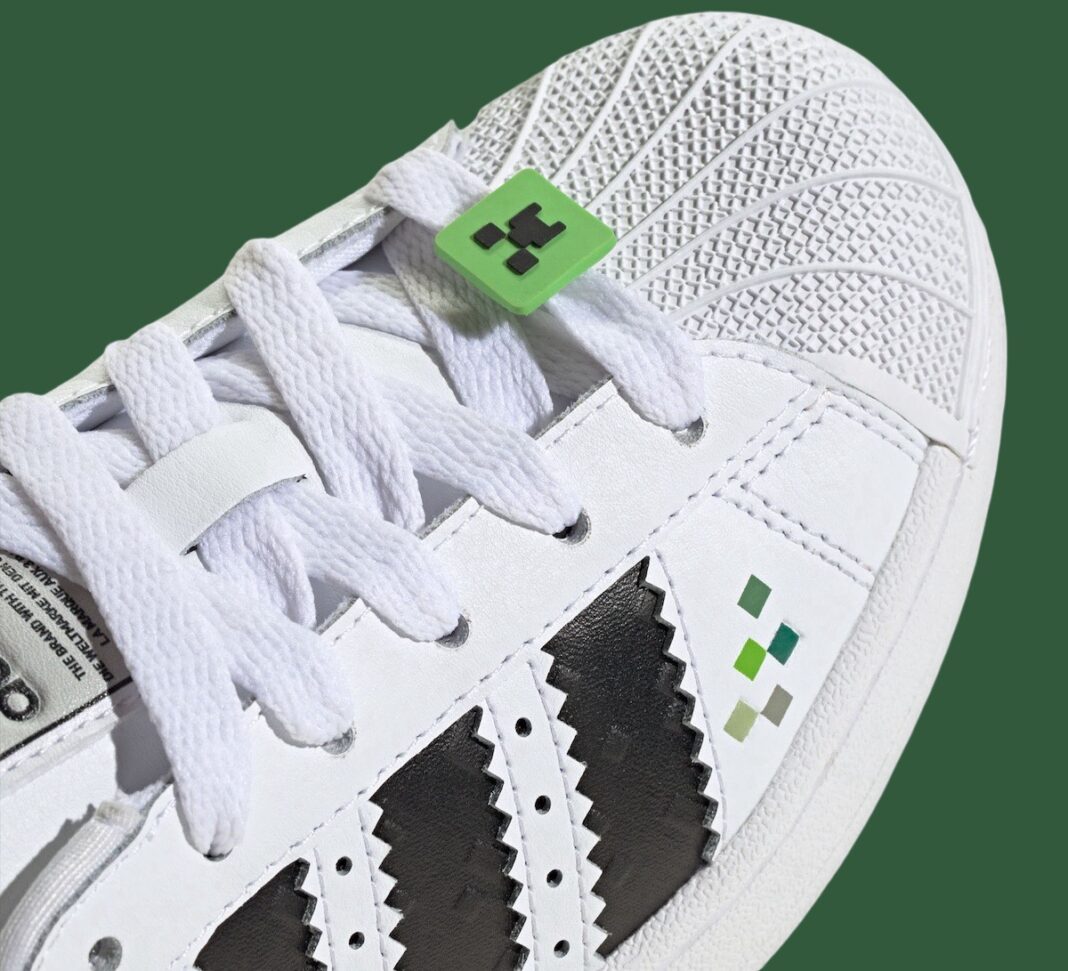 Minecraft x adidas Superstar Creeper JQ8749