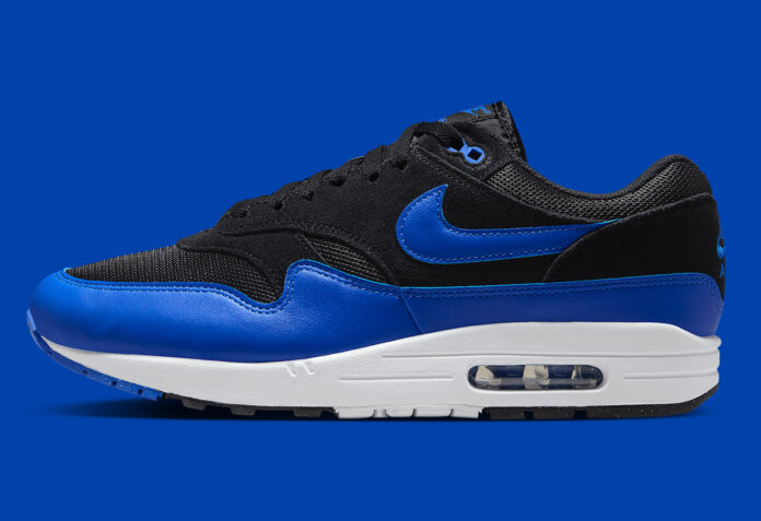 Nike Air Max 1 Black Hyper Royal FZ5808-010