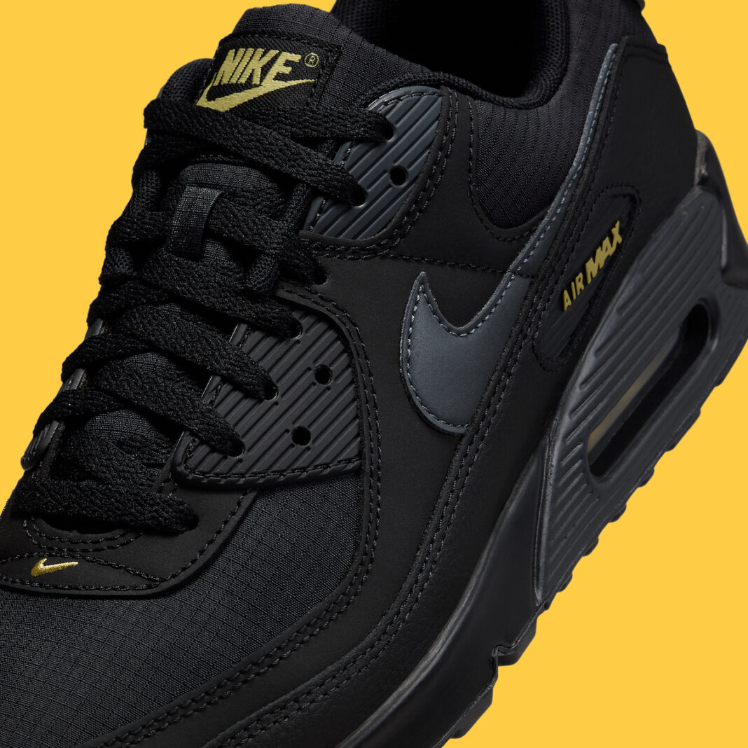 Nike Air Max 90 Black Buff Gold IB7680-001