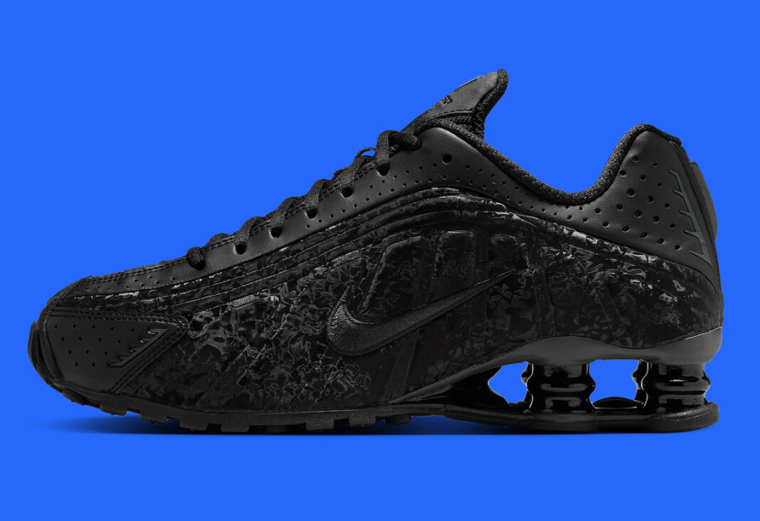 Nike Shox R4 Black Floral HV0934-002