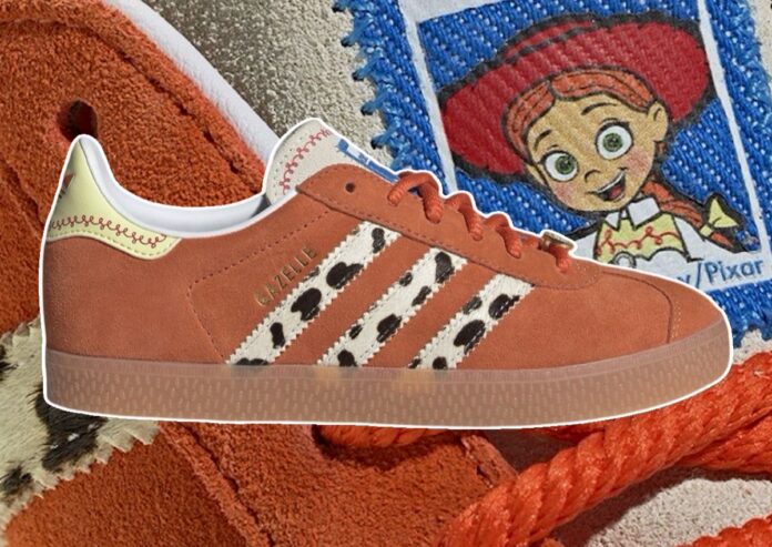 Toy Story x adidas Gazelle Jessie JI0073