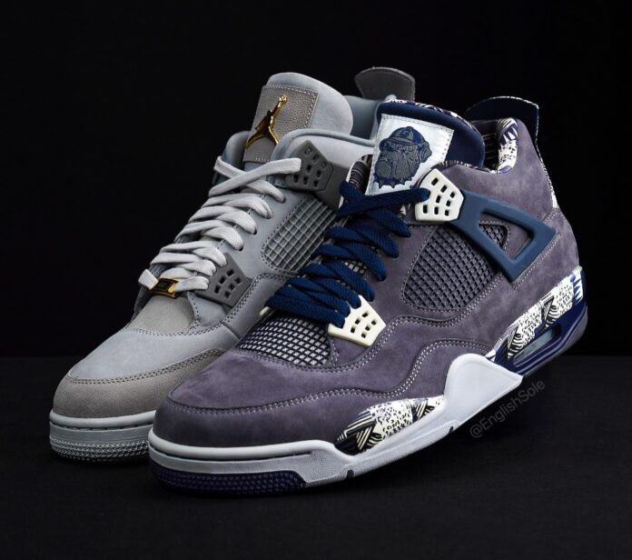 Air Jordan 4 Georgetown PE 2025 vs 2013 Comparison