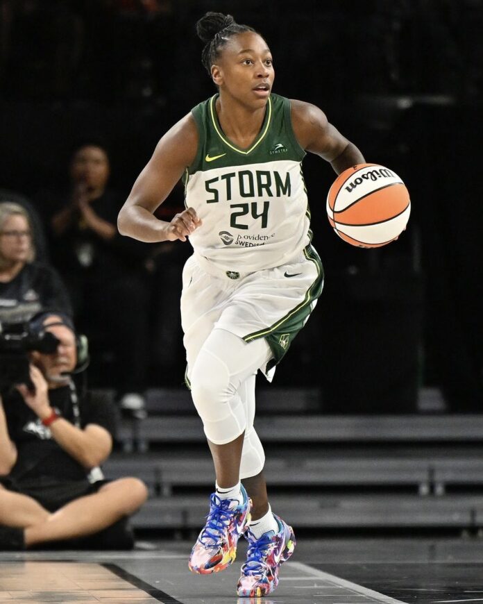 Jewell Loyd x Nike GT Cut 3 PE Multi Paint Splatter IF2523-100