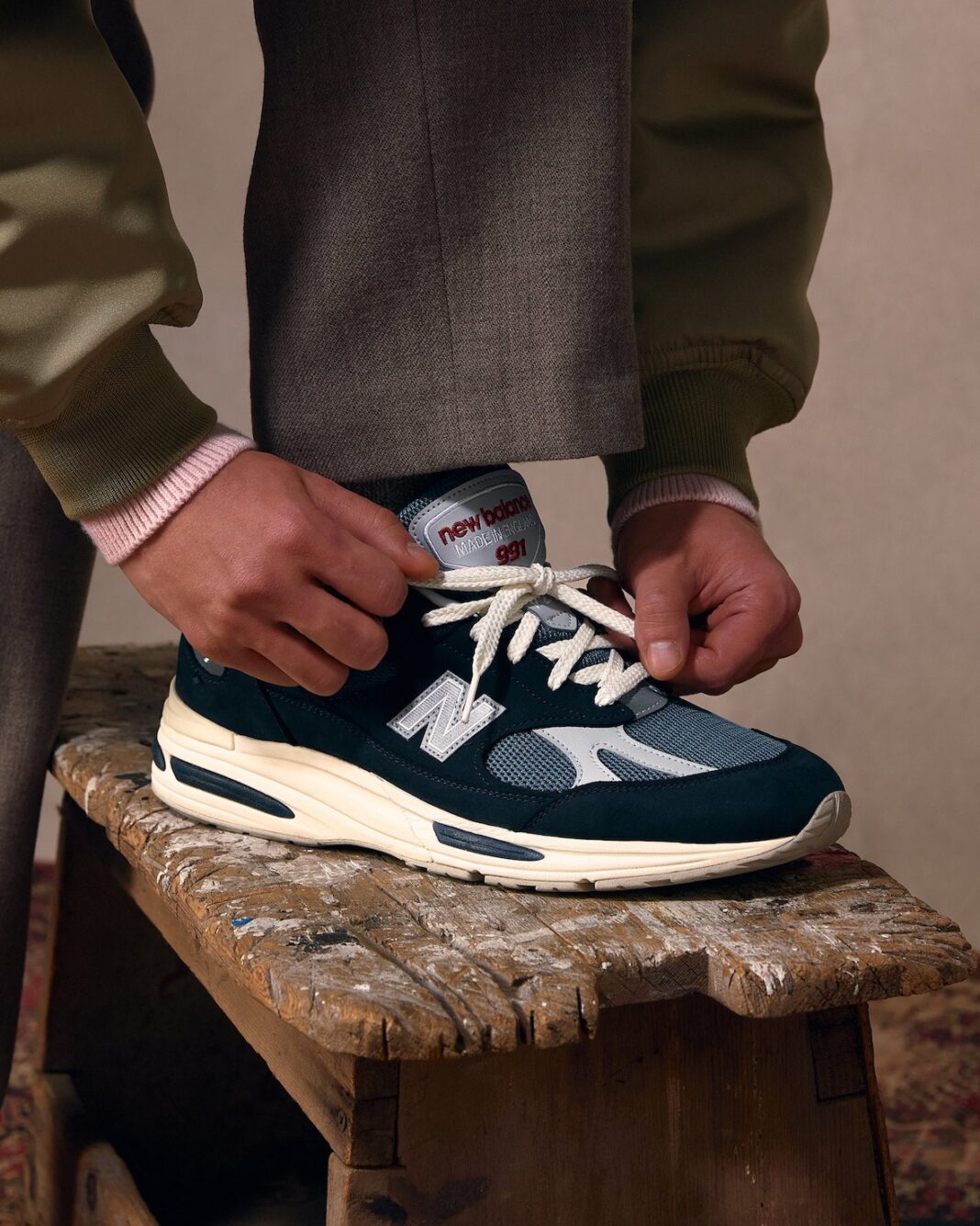 Kith New Balance 991v2 Vintage Sport