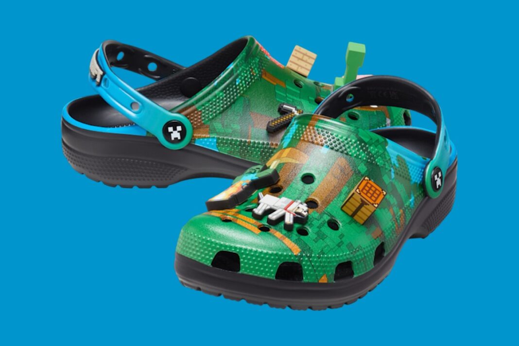 Minecraft Crocs Classic Clog Dark Forest 210829-90H
