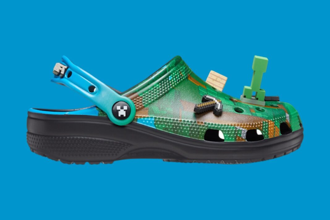 Minecraft Crocs Classic Clog Dark Forest 210829-90H