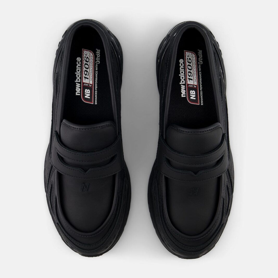 New Balance 1906L Loafer Black Leather U1906LBN