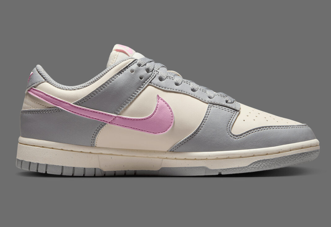 Nike Dunk Low Next Nature Light Smoke Grey Pink Rise DD1873-002