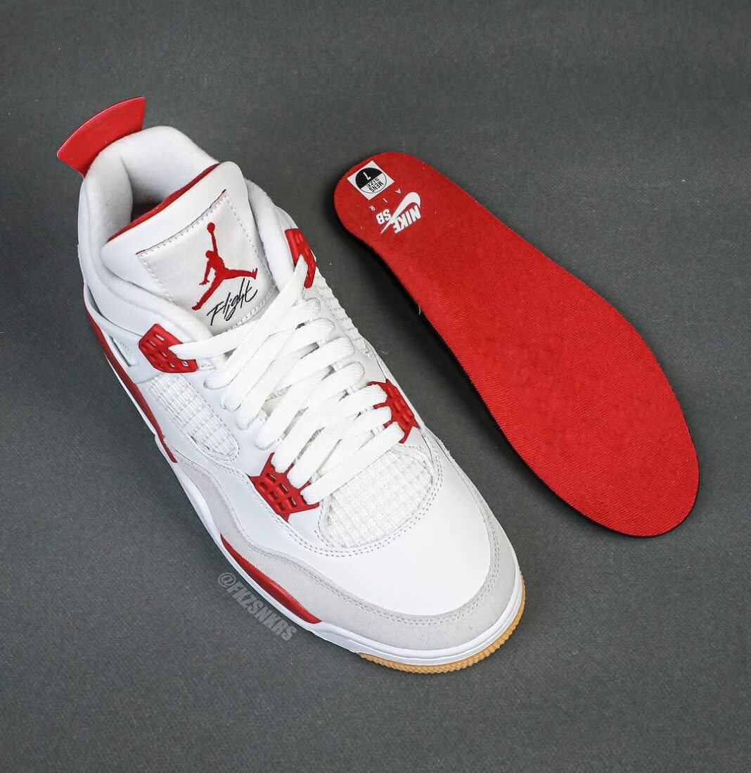 Nike SB Air Jordan 4 Red Friends & Family Exclusive