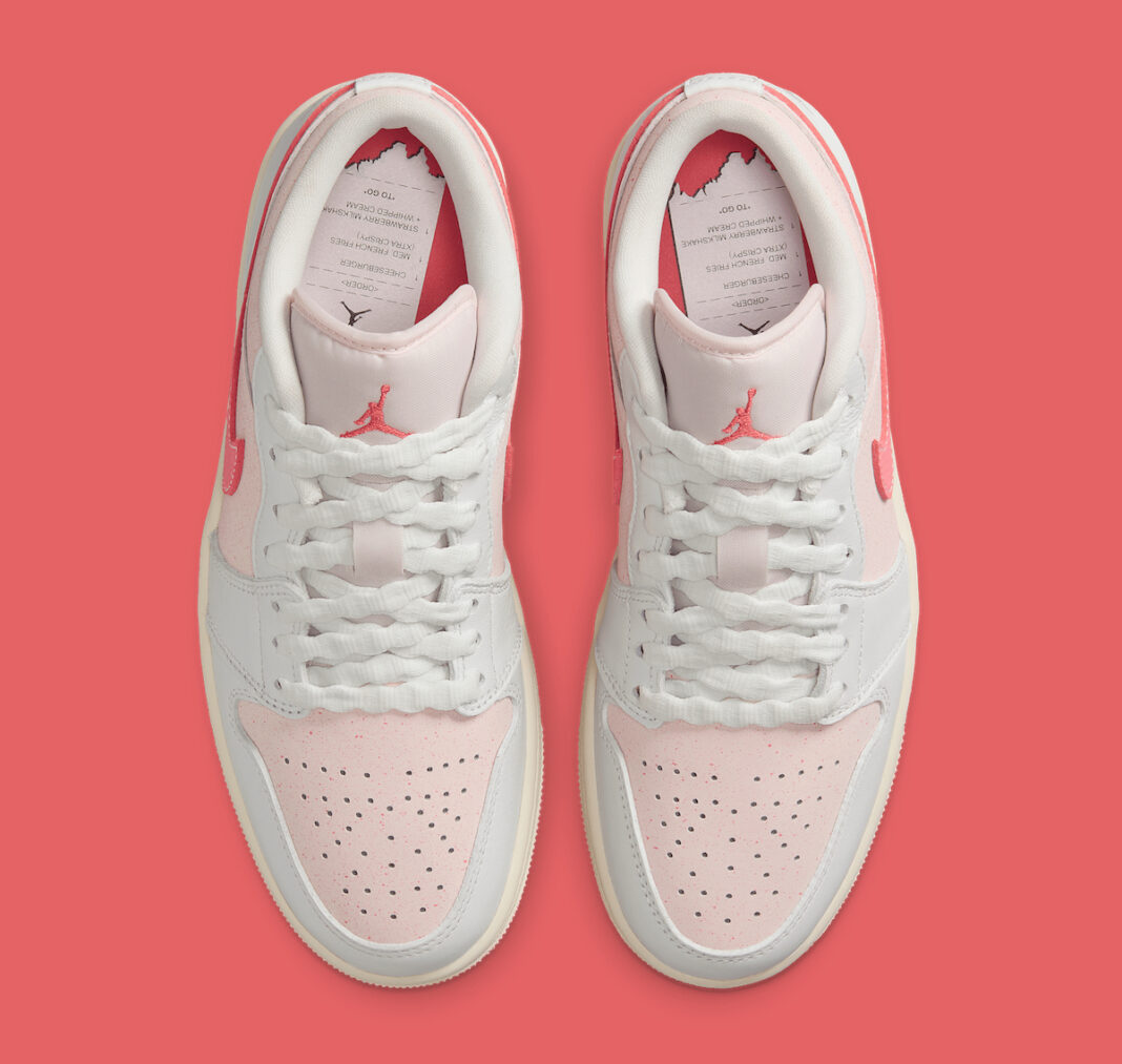 Air Jordan 1 Low Strawberry Milkshake IB8156-133