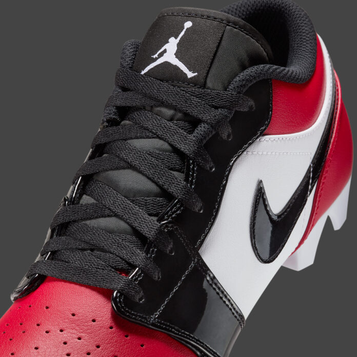 Air Jordan 1 Low TD Cleat Bred Toe FJ6245-601