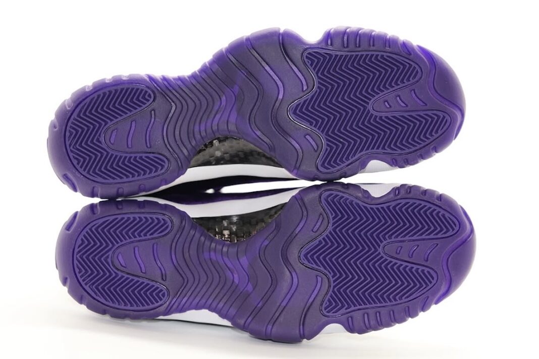 Air Jordan 11 Purple Rain Sample For Prince