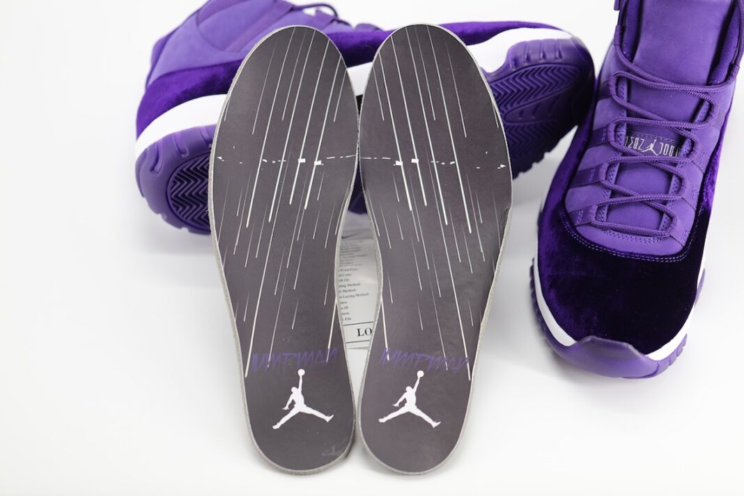 Air Jordan 11 Purple Rain Sample For Prince