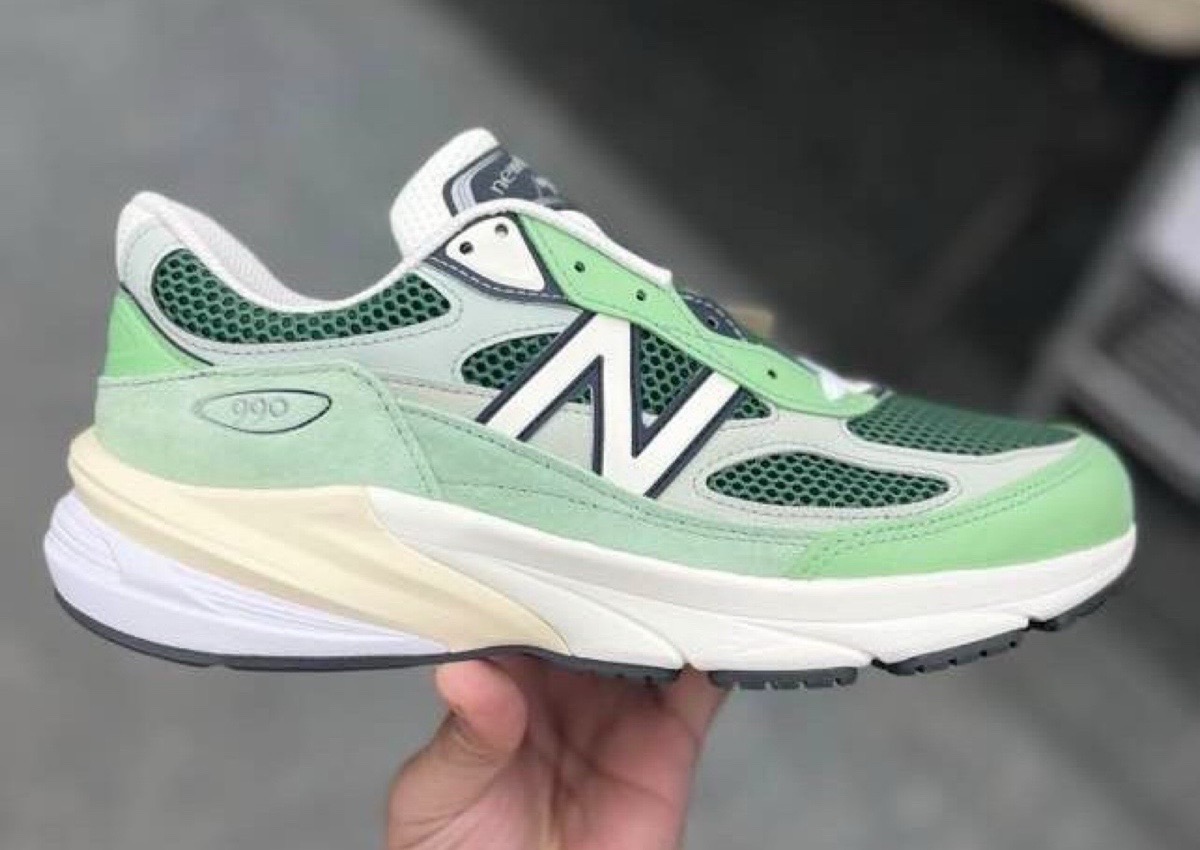 New Balance 990v6 Avocado Natural Mint U990AB6