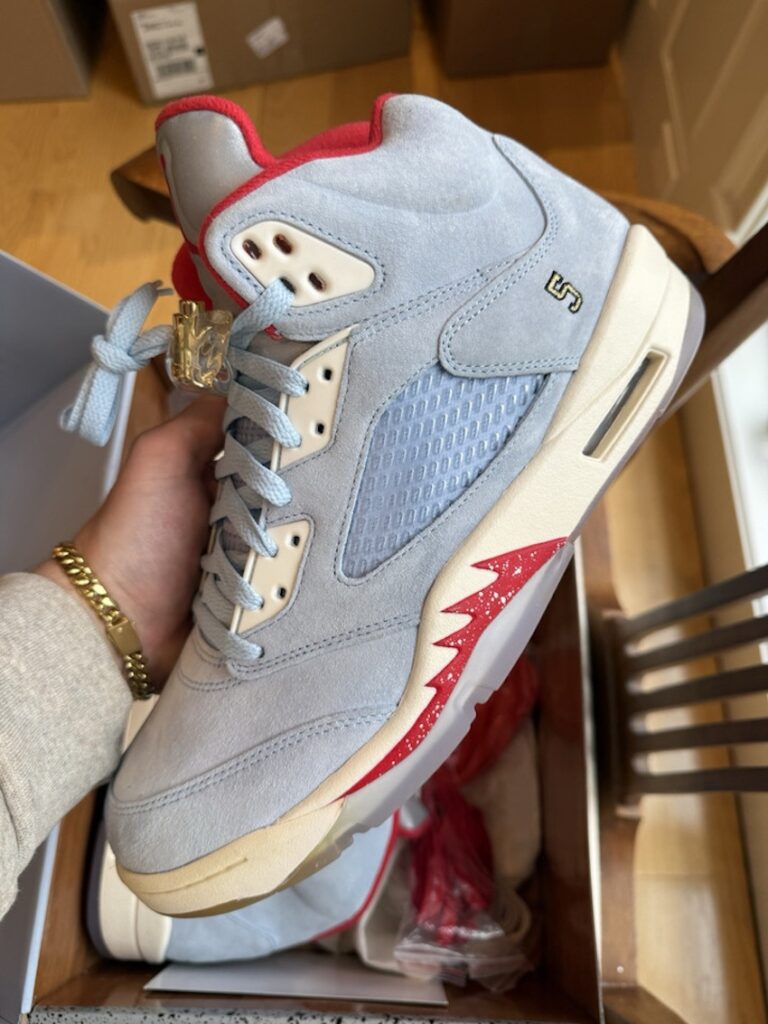 Trophy Room Air Jordan 5 Ice Blue 2019 CI1899-400