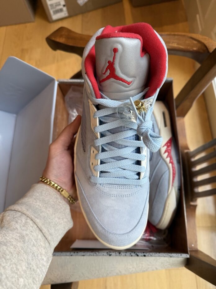 Trophy Room Air Jordan 5 Ice Blue 2019 CI1899-400