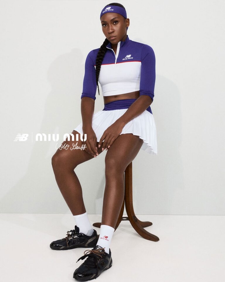 Miu Miu New Balance Coco Gauff 2025 Collection