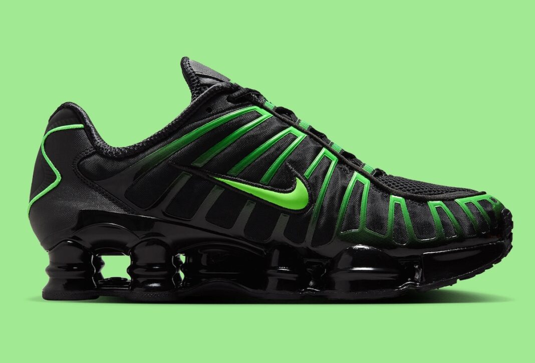 Nike Shox TL Black Neon AV3595-012
