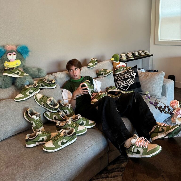 Yuto Horigome Nike SB Dunk Low Matcha Samples
