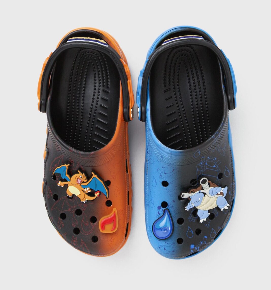 Pokemon Crocs Versus Clog Charizard Blastoise 211346-90H