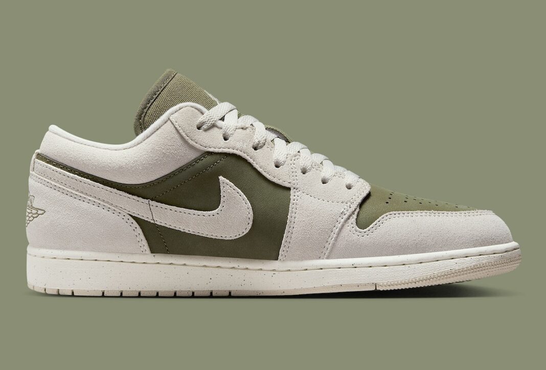 Air Jordan 1 Low Medium Olive HV4089-201
