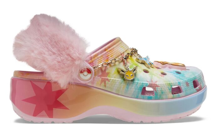 Crocs Classic Platform Clog Pokémon Eevee 211429-90H