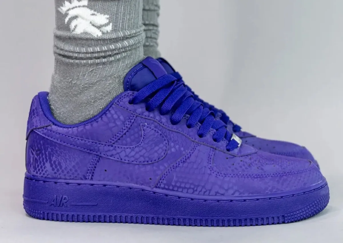 Kobe Bryant Nike Air Force 1 Low Court Purple Fall 2025