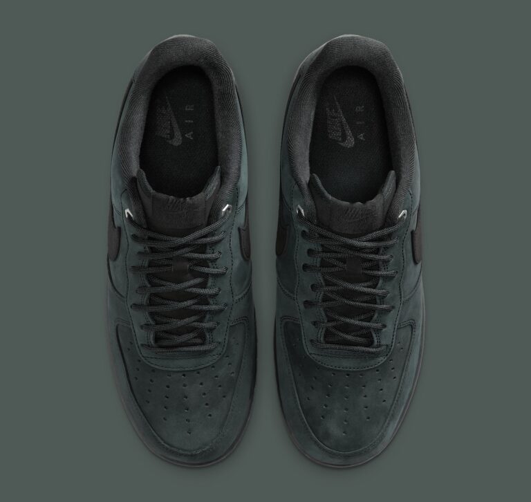 Nike Air Force 1 Black Nubuck CJ9179-001