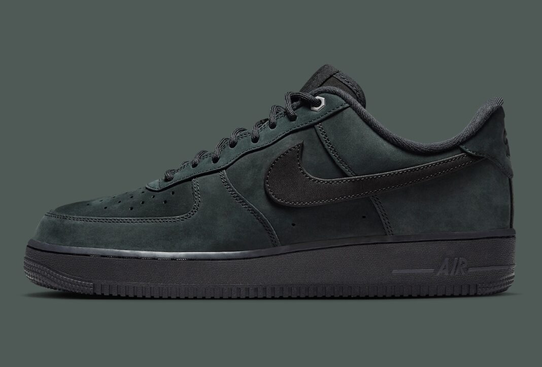 Nike Air Force 1 Black Nubuck CJ9179-001