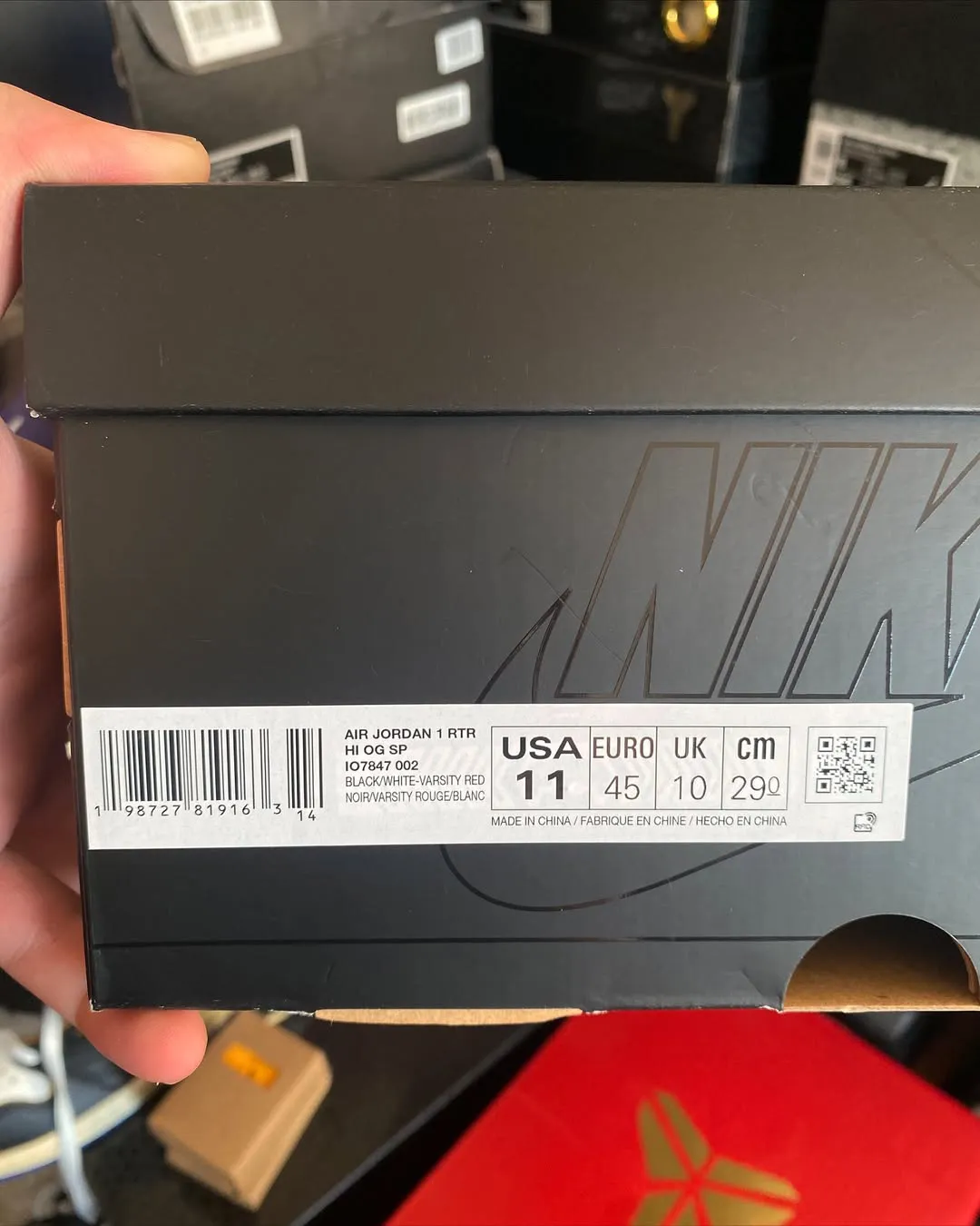 Union Fragment Air Jordan 1 Varsity Red Sport Royal 2026