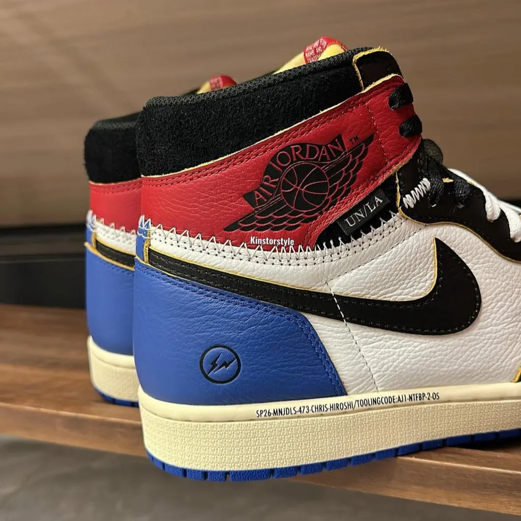 Union Fragment Air Jordan 1 Varsity Red Sport Royal 2026