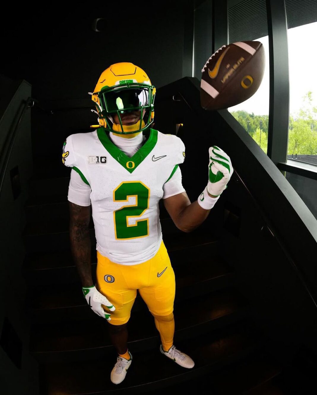 Oregon Ducks Nike Kobe 6 Cleat PE 2025