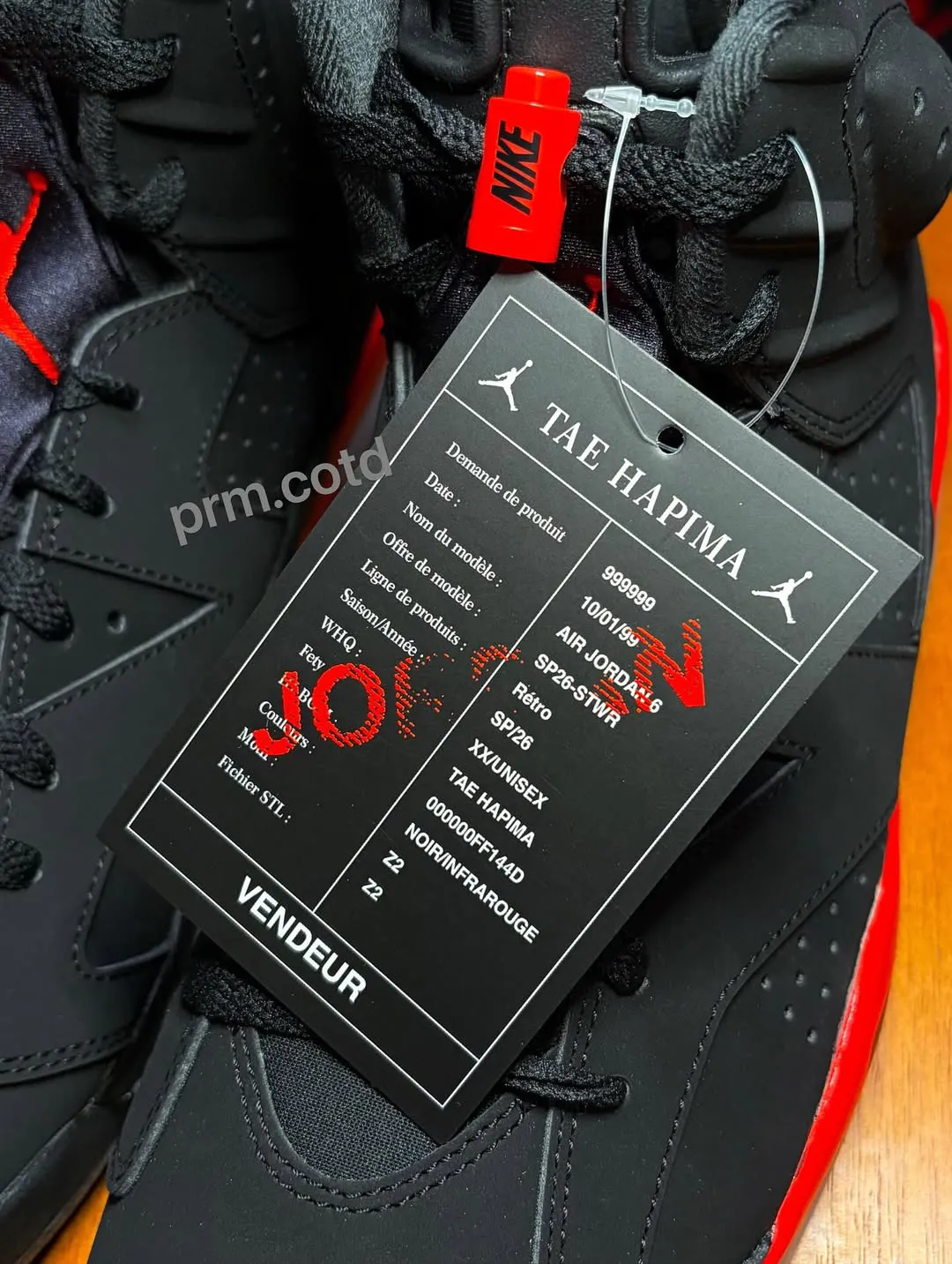 Air Jordan 6 Reverse Infrared 2026 Release Date