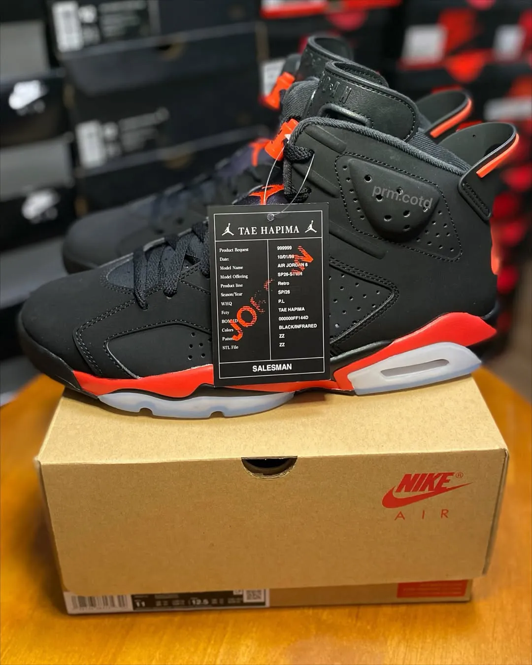 Air Jordan 6 Reverse Infrared 2026 Release Date