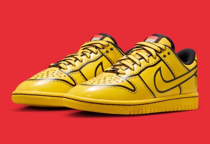LEGO Nike Dunk Low GS Tour Yellow IF2117-700