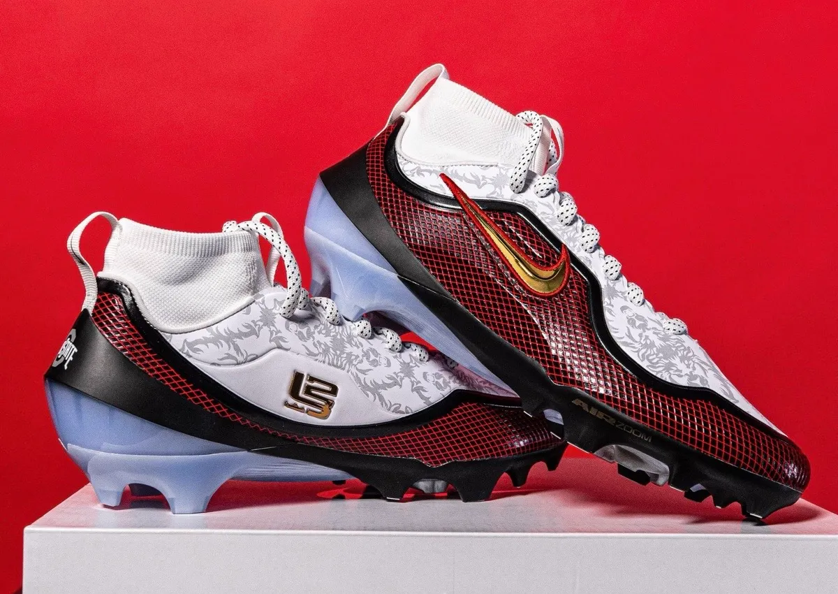 LeBron James Nike LeBron 23 Grand Opening Ohio State Cleats