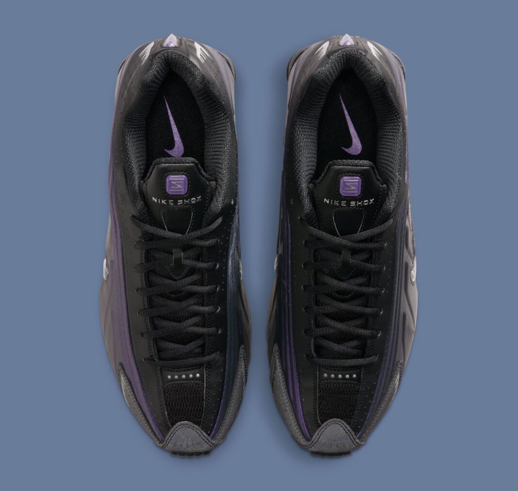 Nike Shox R4 Purple Dynasty Anthracite IO4546-002