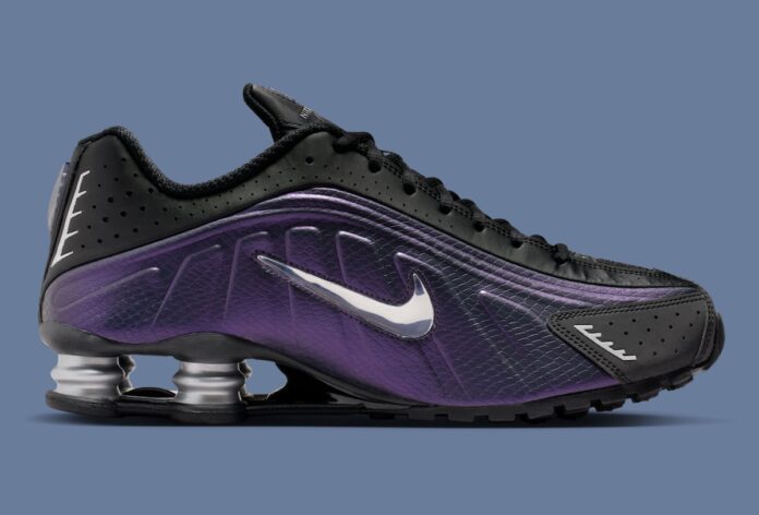 Nike Shox R4 Purple Dynasty Anthracite IO4546-002