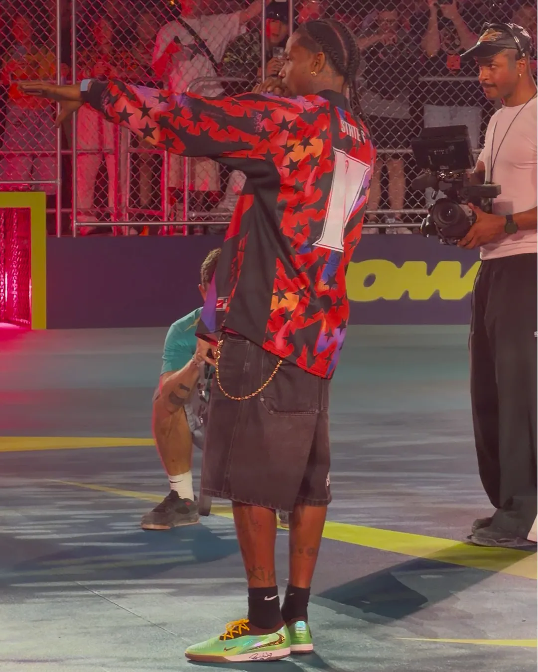 Travis Scott Debuts His Nike Soccer Shoe