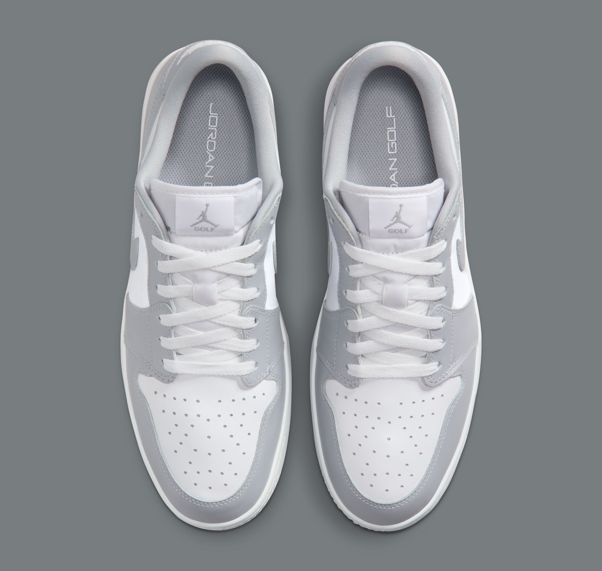 Air Jordan 1 Low Golf Wolf Grey White IQ3417-001