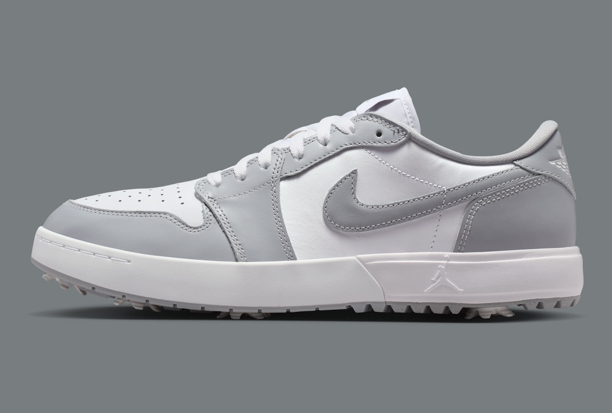 Air Jordan 1 Low Golf Wolf Grey White IQ3417-001