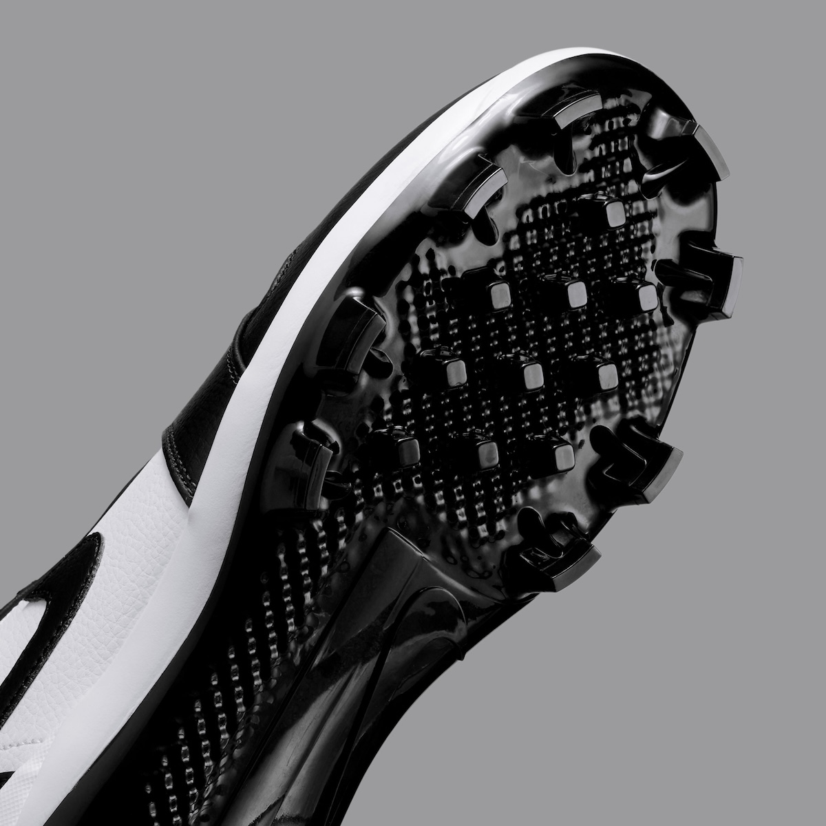 Air Jordan 1 MCS Baseball Cleats Panda Black White AV5354-102