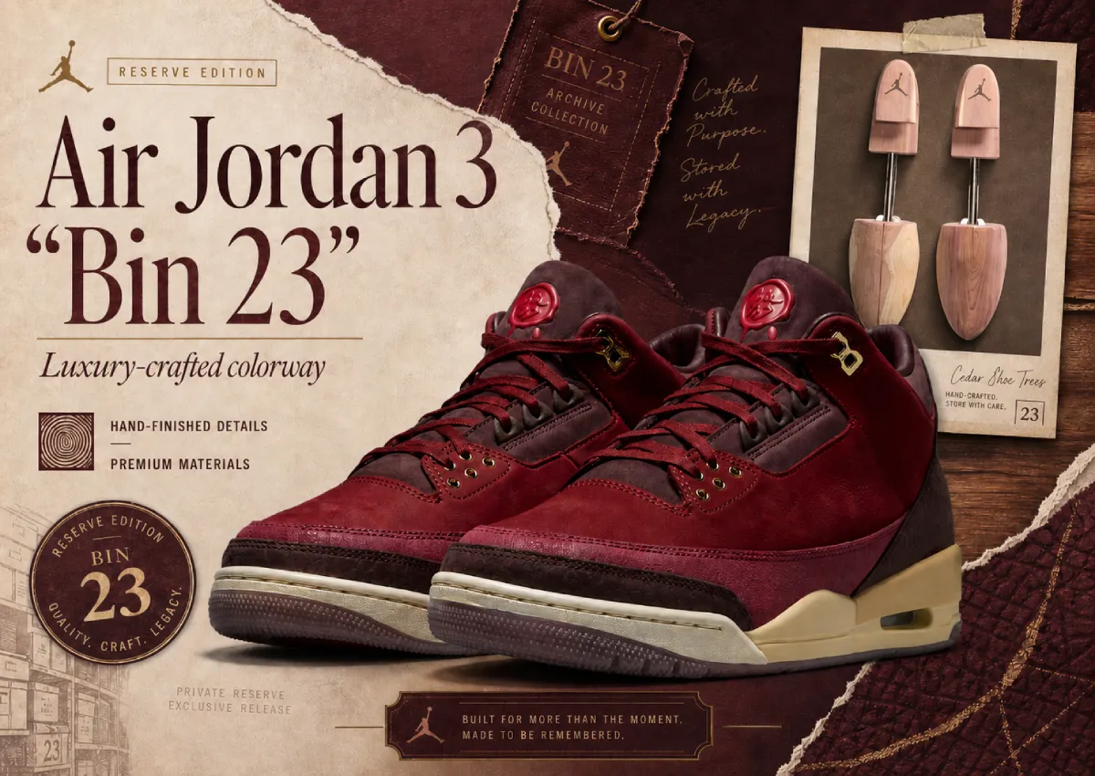 Air Jordan 3 "BIN 23" 2026 Release Date