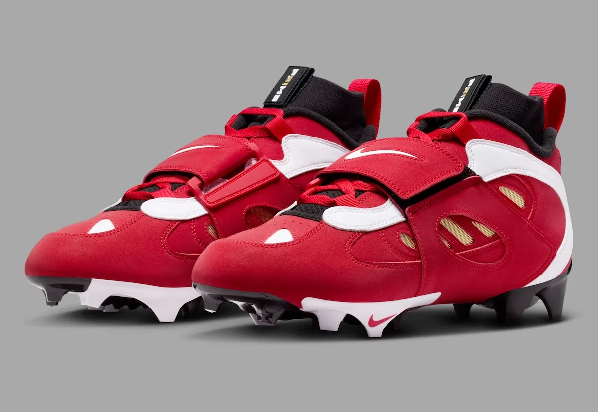 Nike Air Diamond Turf 2 TD Cleat Prime Red IF4807-001