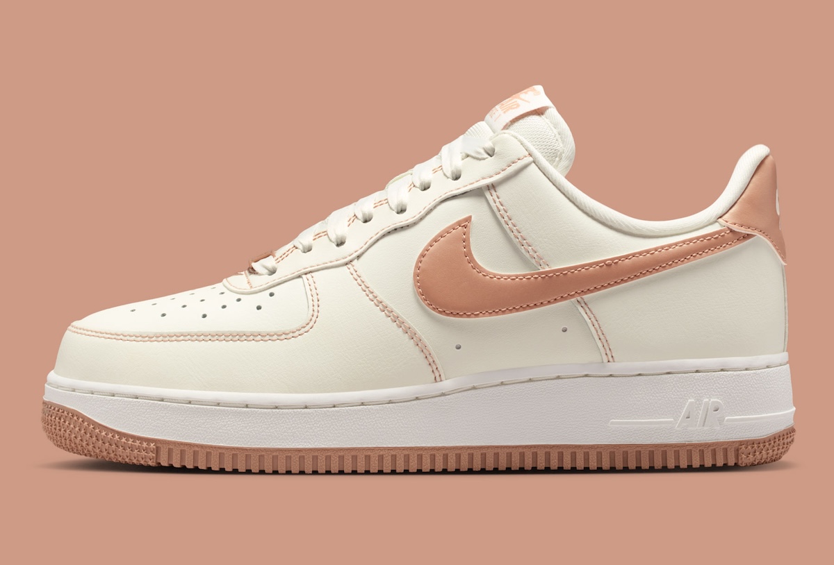 Nike Air Force 1 Low Sail Rose Gold IQ9428-133