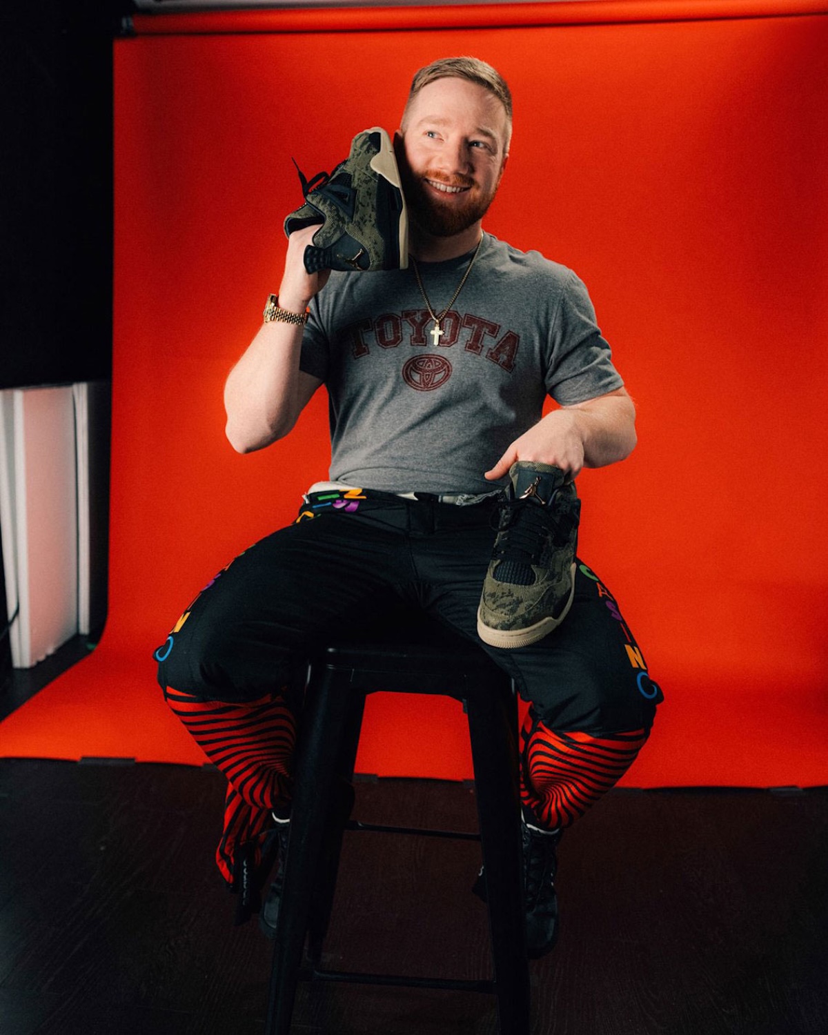 Tyler Reddick Air Jordan 4 PE