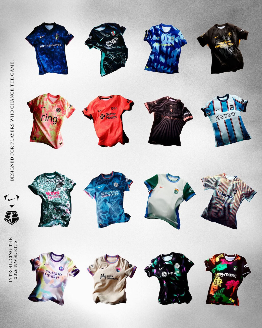 Nike NWSL 2026 Kits